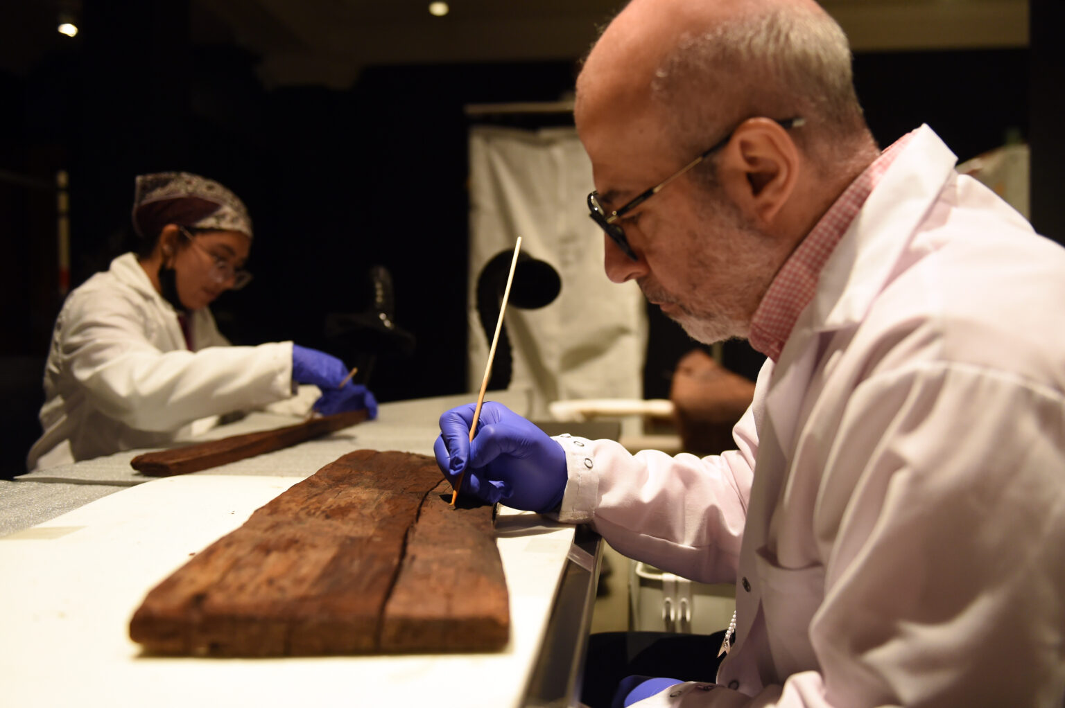 Ancient Egypt Conservation in Progress
